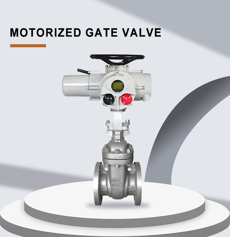 Motorized gate valve