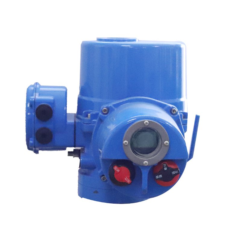 Motorized flange ball valve